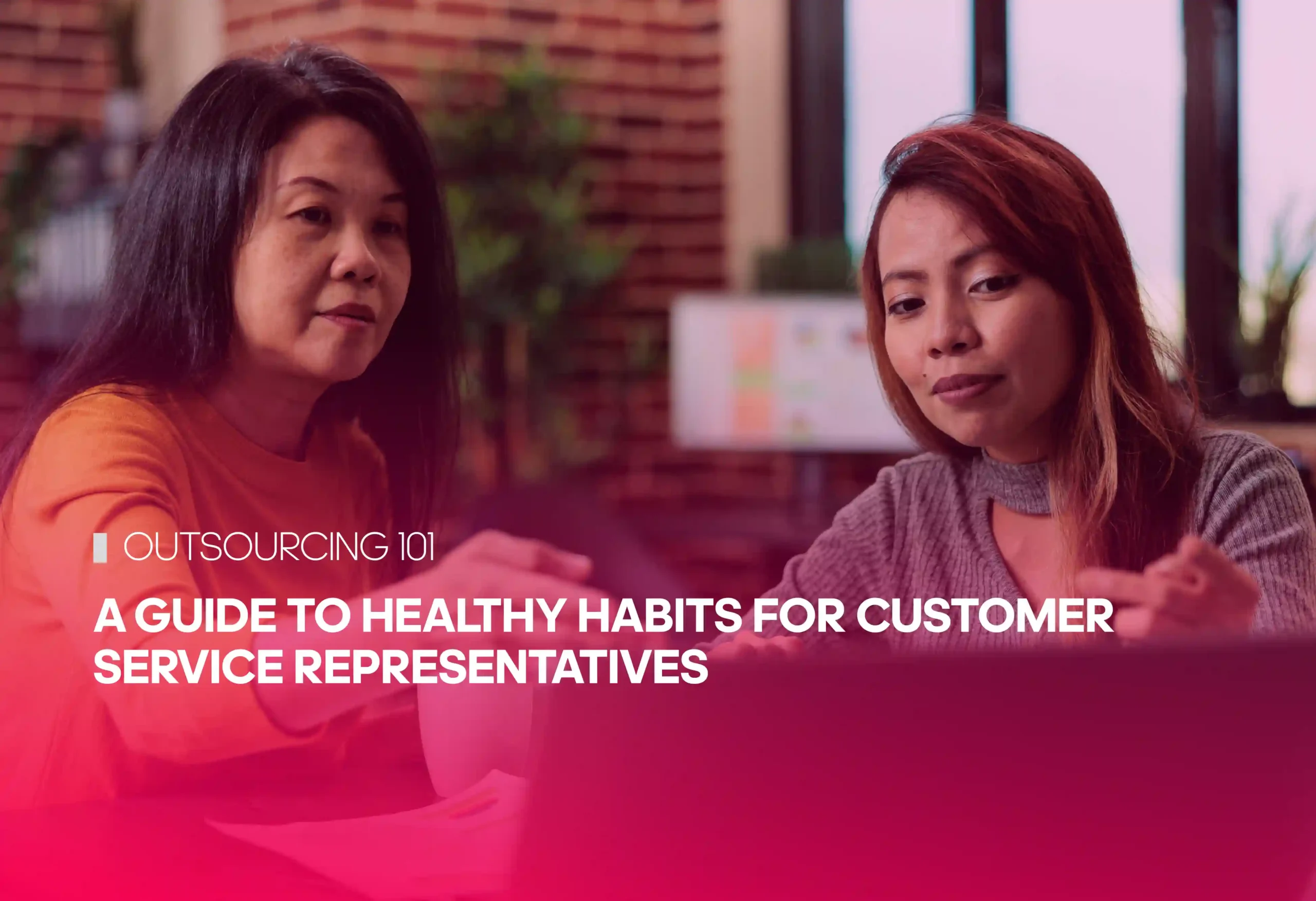 A Guide to Healthy Habits for Customer Service Representatives